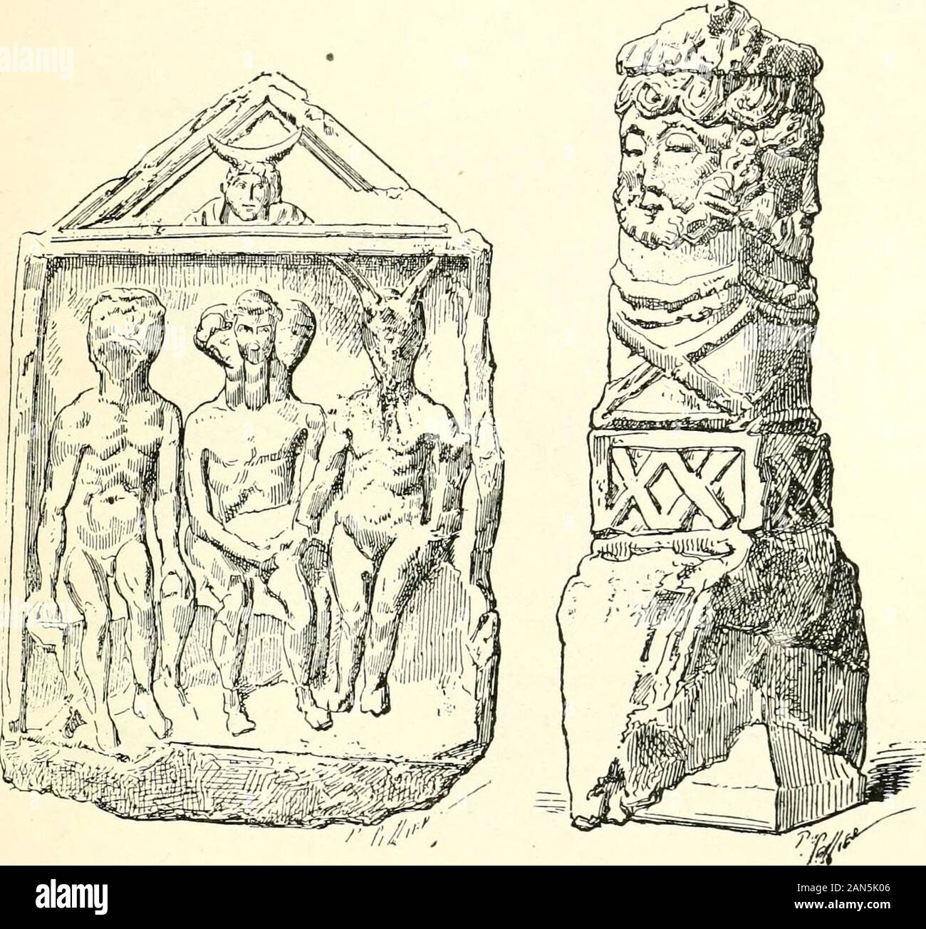 The Open court . s. The trinitarian god of Gaul has been preserved in ...