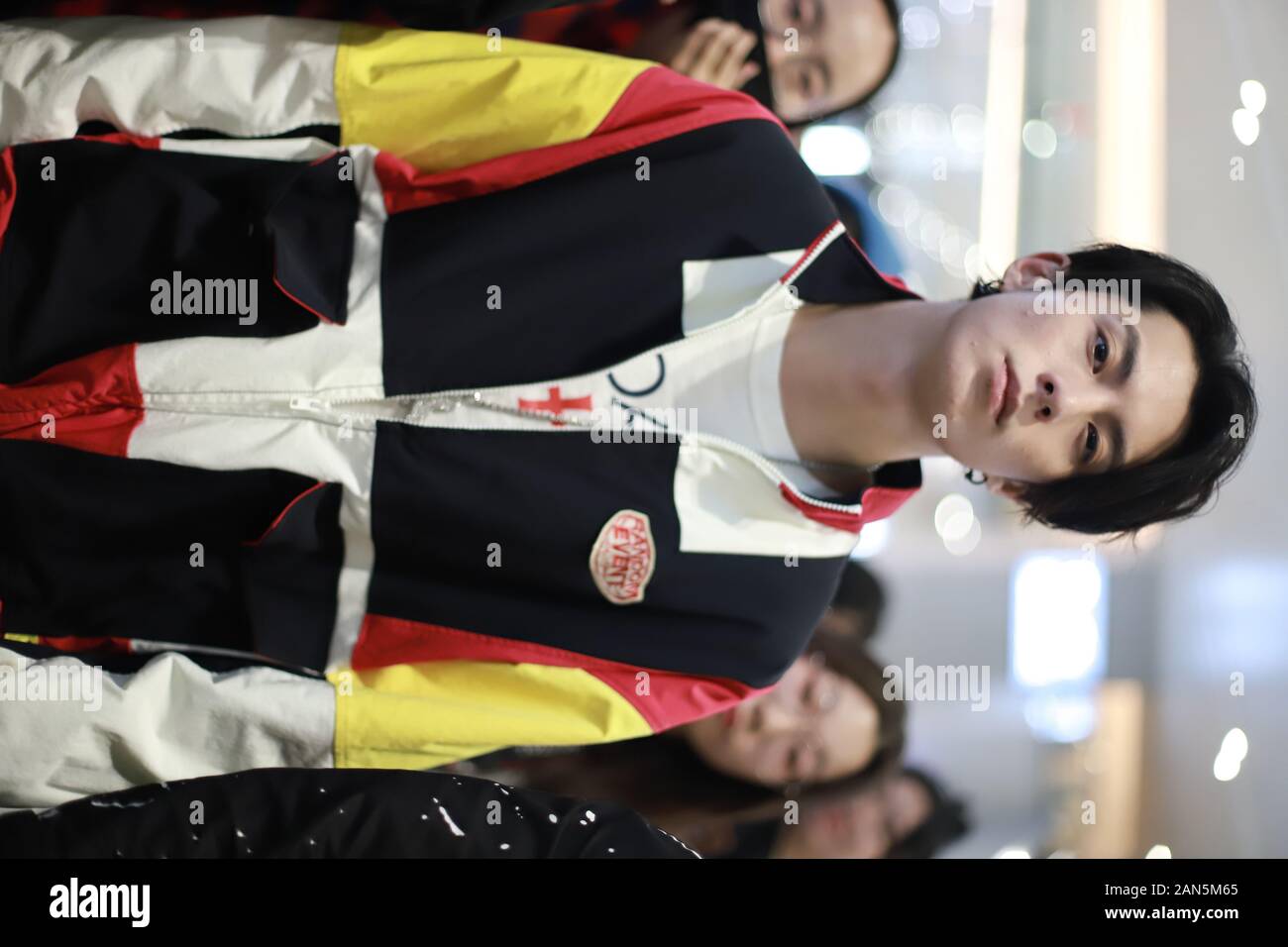 --FILE--Chinese actor Dylan Wang Hedi of the new lineup of Chinese boy ...