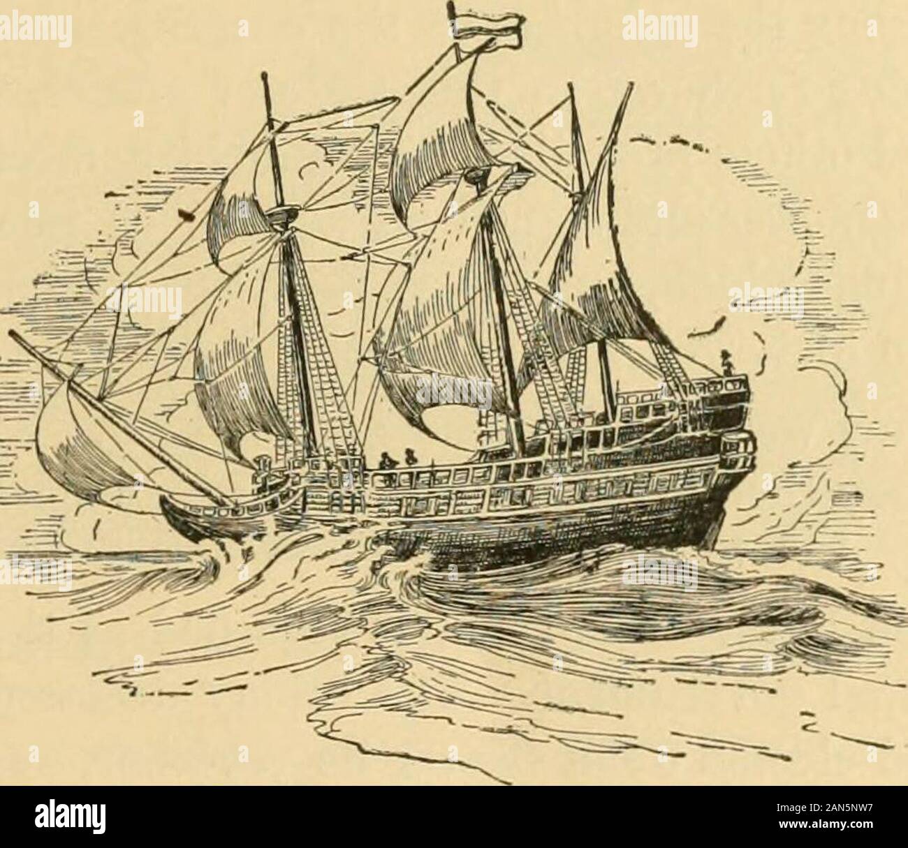 Mayflower And Speedwell Ships