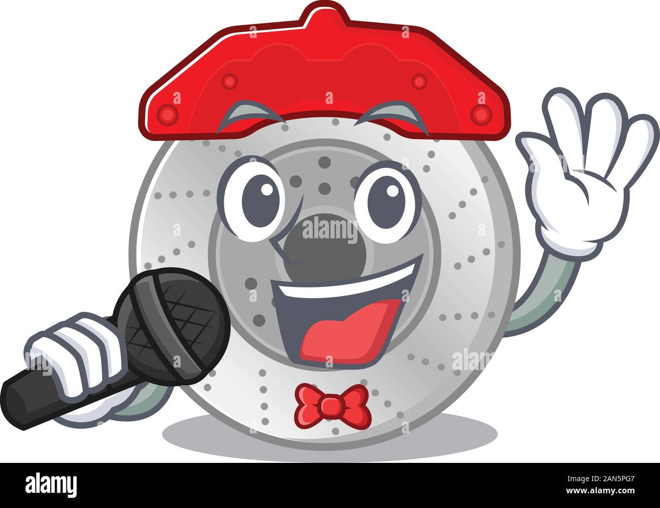 Singing car Stock Vector Images - Alamy