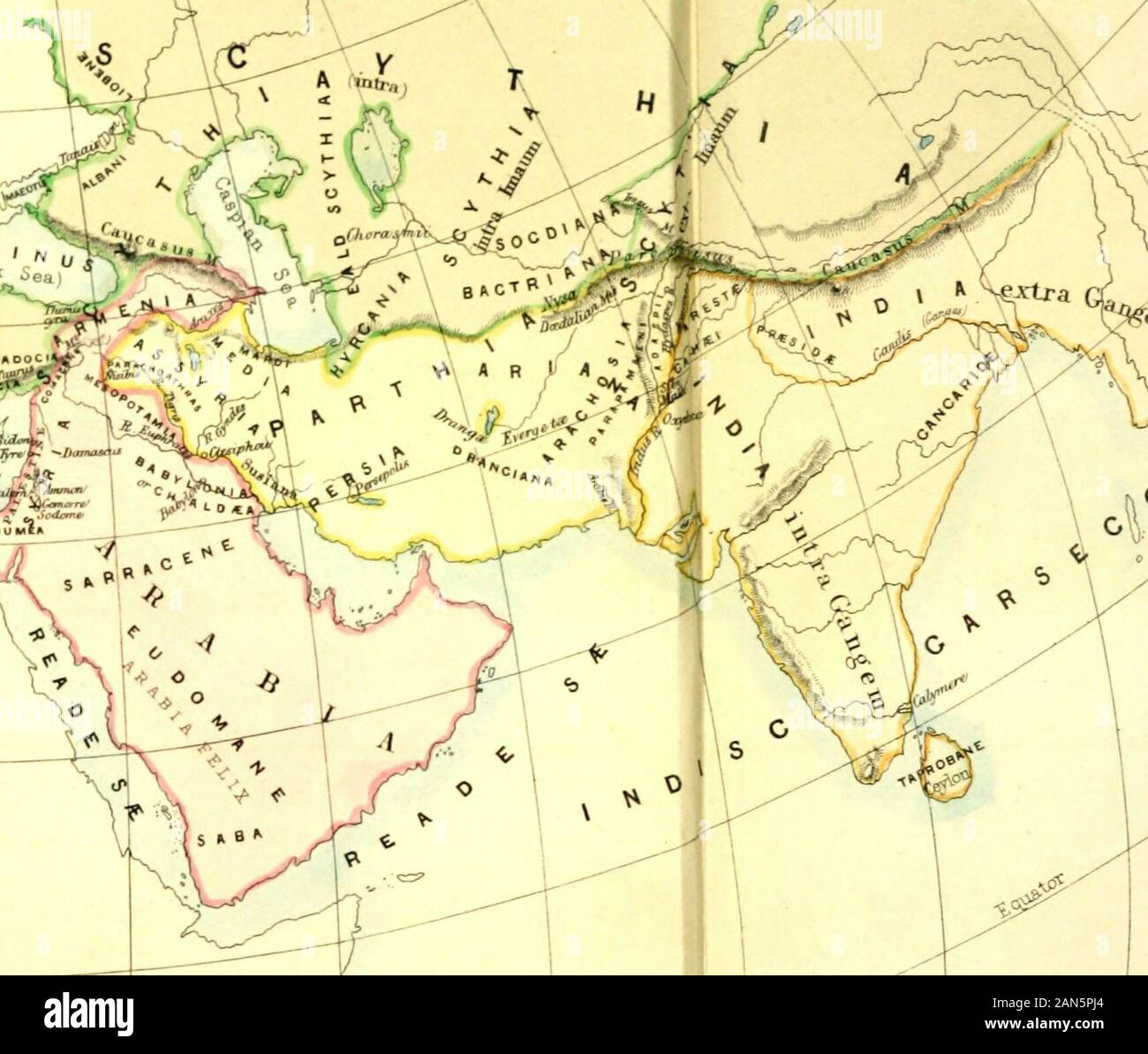 Anglo saxon world map hi-res stock photography and images - Alamy