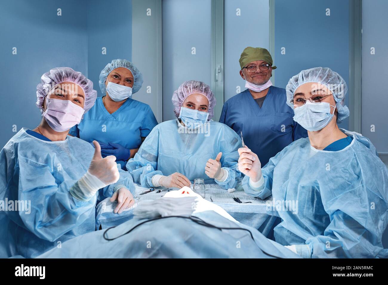 Surgeon portrait collage hi-res stock photography and images - Alamy