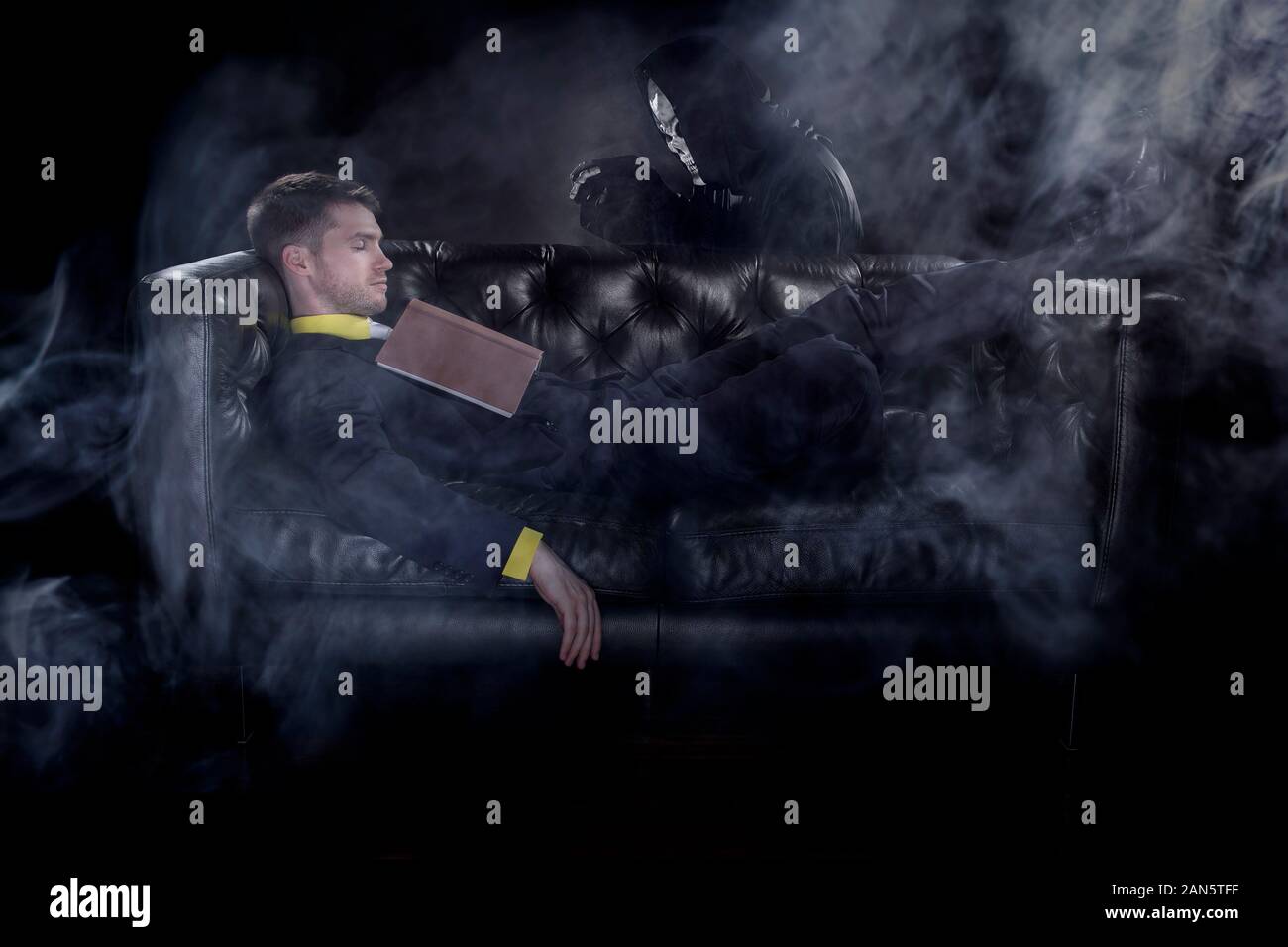 Reading scary stories hi-res stock photography and images - Alamy