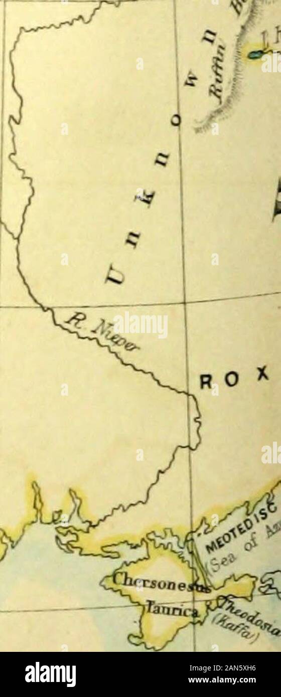 Anglo saxon world map hi-res stock photography and images - Alamy