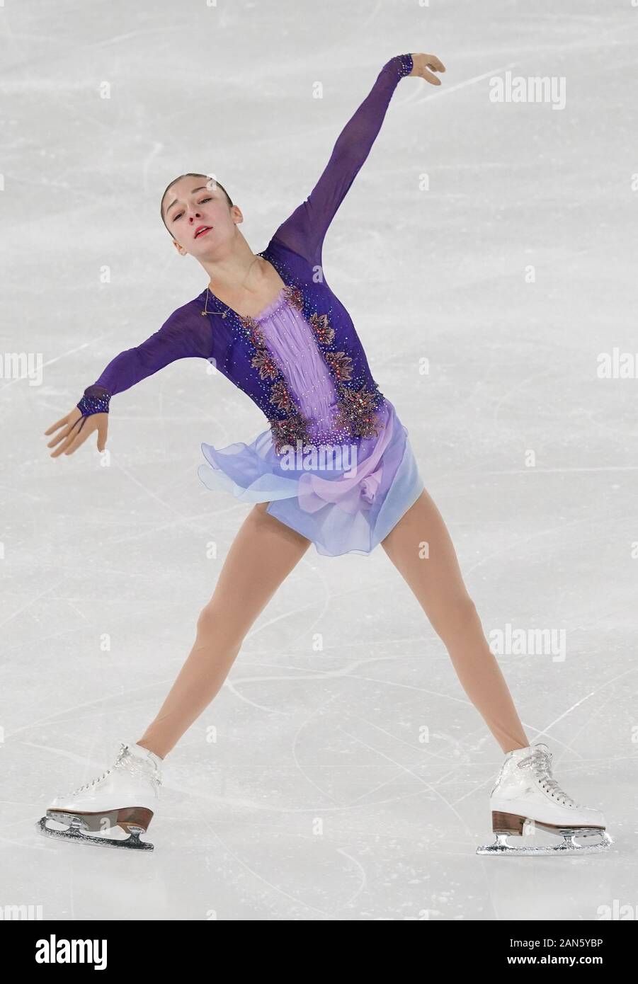 Lausanne, Switzerland. 15th Jan, 2020. Anna Frolova of Russia from Team ...