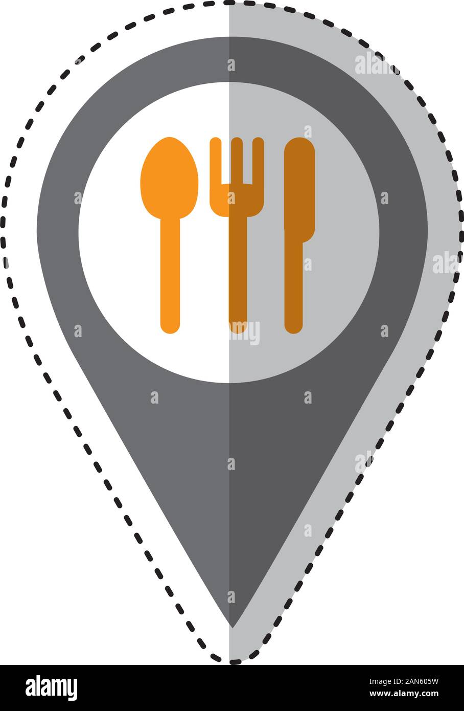 Highway restaurant signs Stock Vector Images - Alamy
