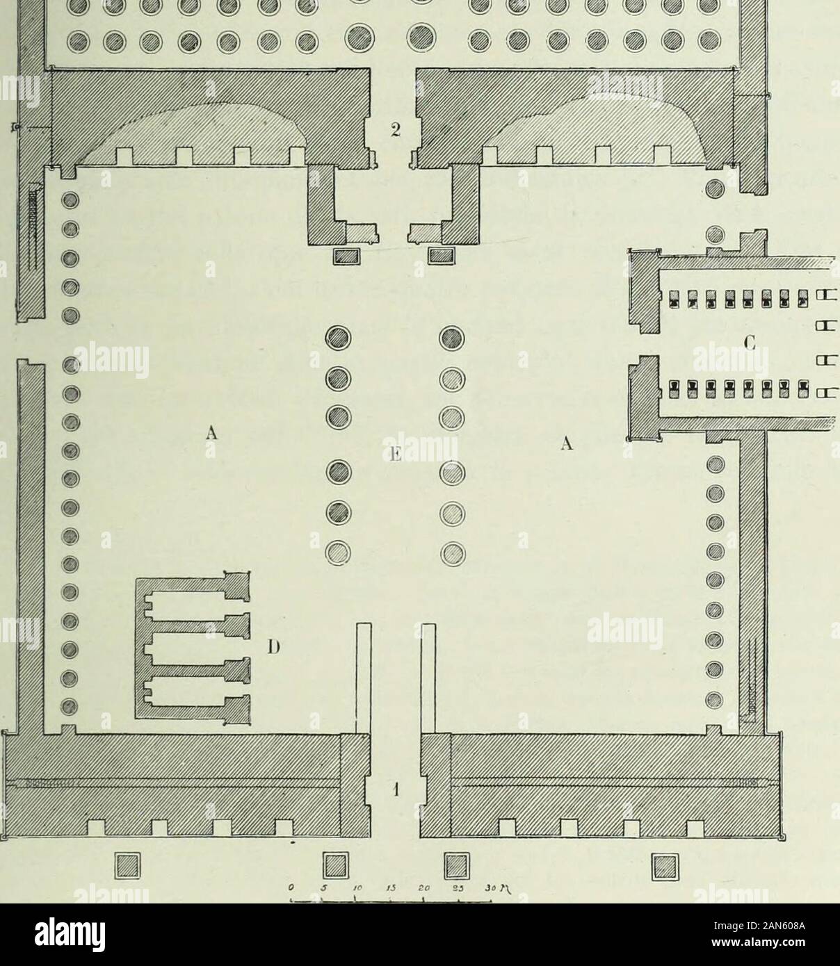 Plan des temples de karnak hi-res stock photography and images - Alamy