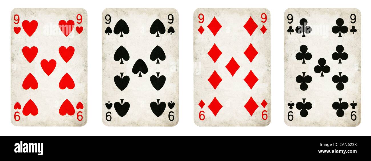 Nine of spades card hi-res stock photography and images - Alamy