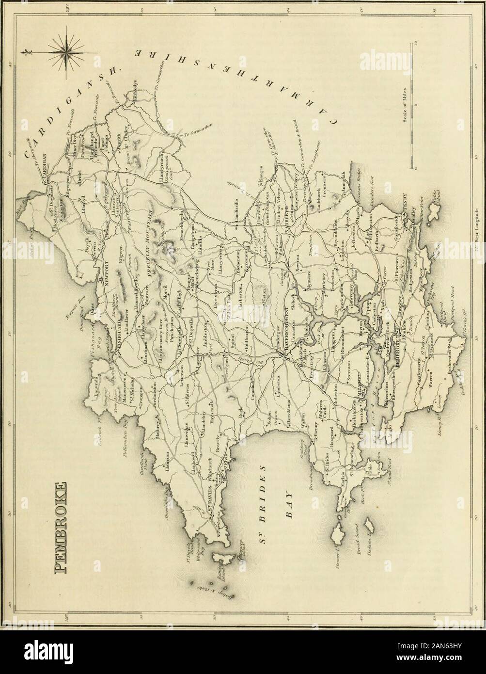 A topographical dictionary of Wales, comprising the several counties ...