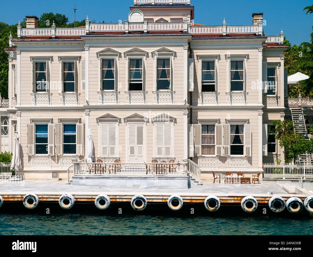 Sariyer, Istanbul / Turkey - Luxurious impressive wooden mansion in ...