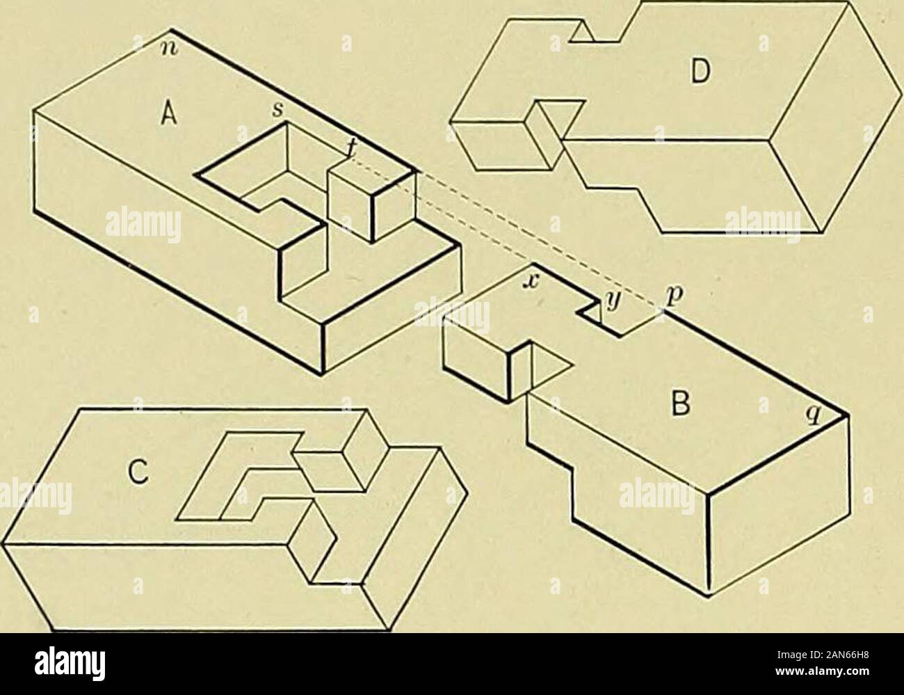 Practical engineering drawing and third angle projection, for students in scientific, technical ...