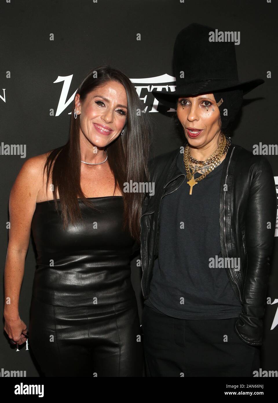 Los Angeles, Ca. 15th Jan, 2020. Soleil Moon Frye, Linda Perry, at 10th ...