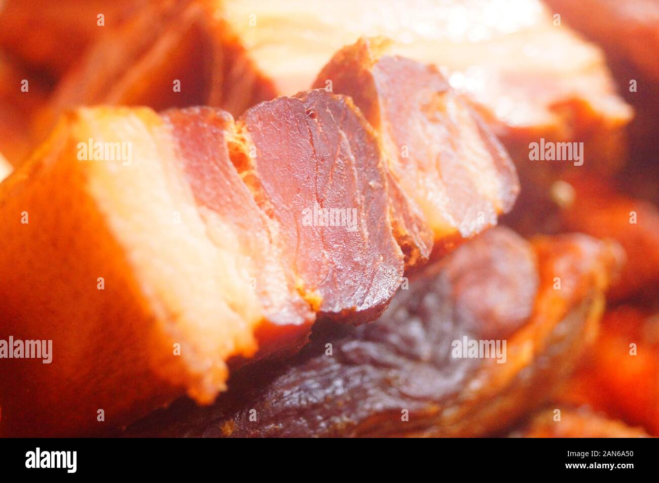 Sichuan bacon is a traditional delicious food in China Stock Photo - Alamy