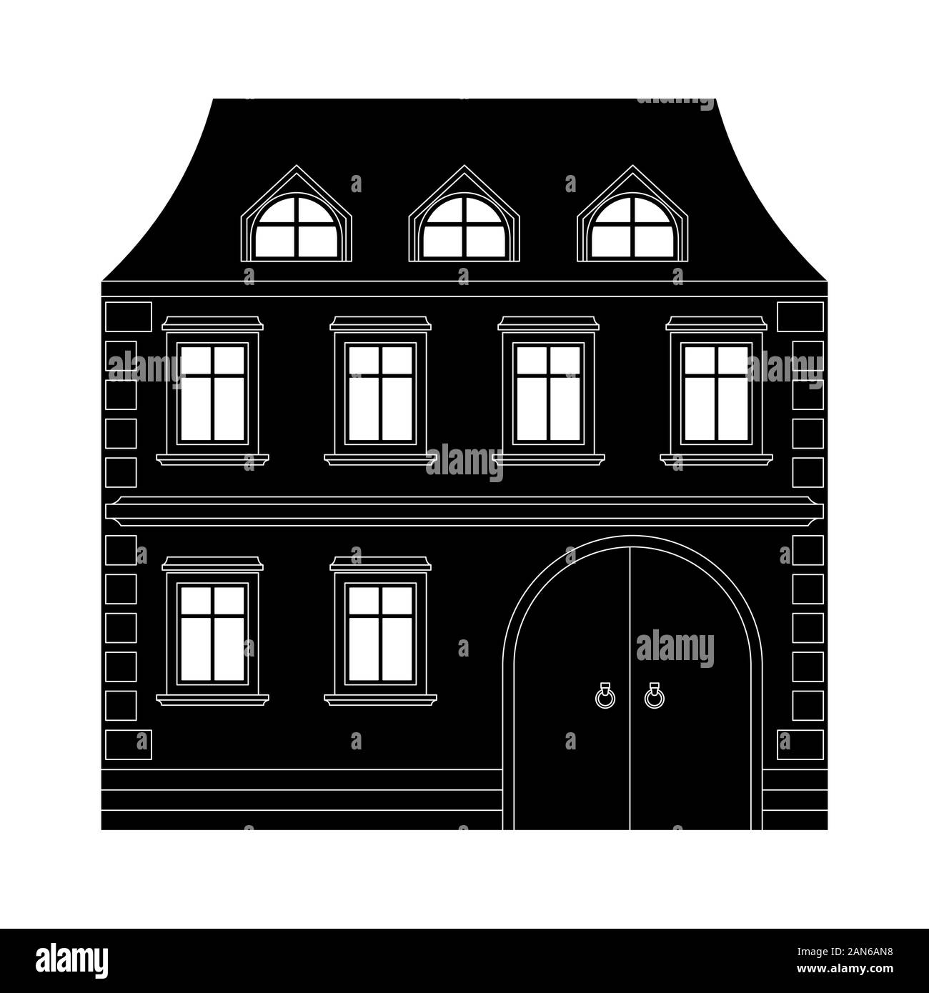 Private town Cut Out Stock Images & Pictures - Alamy