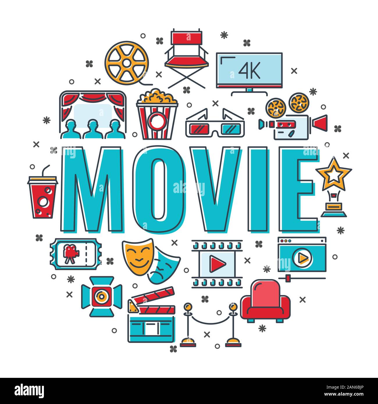 Spotlight movie poster Stock Vector Images - Alamy