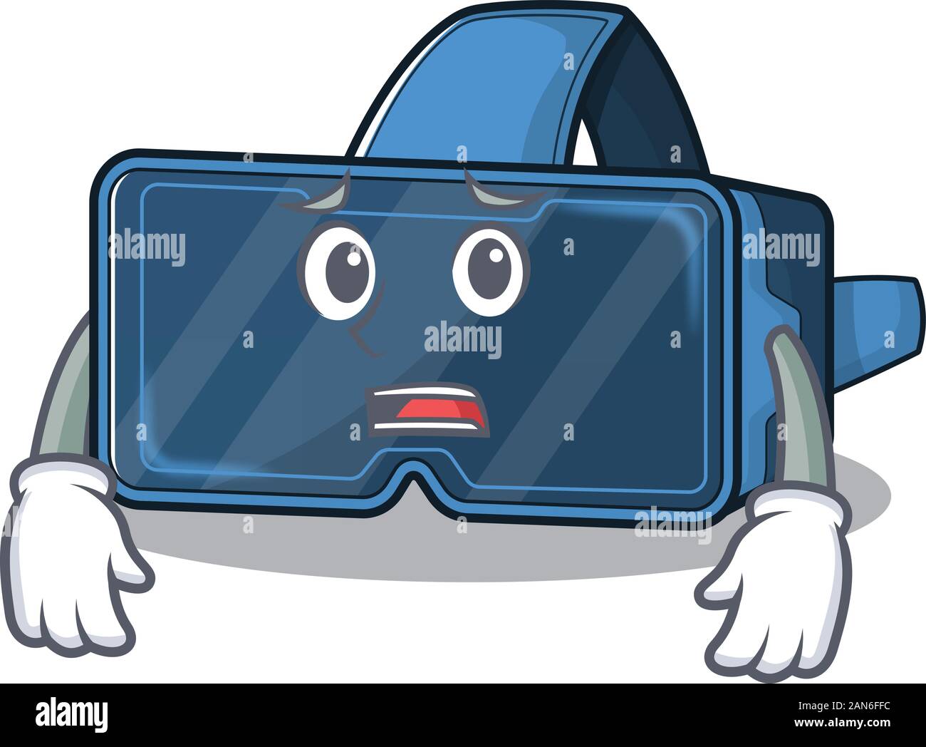 Happy vr face Stock Vector Images - Alamy