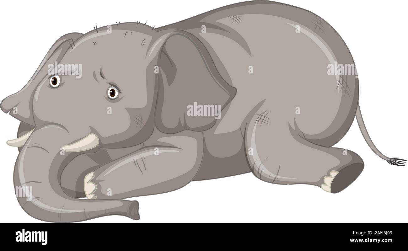 Dead Elephant Cartoon