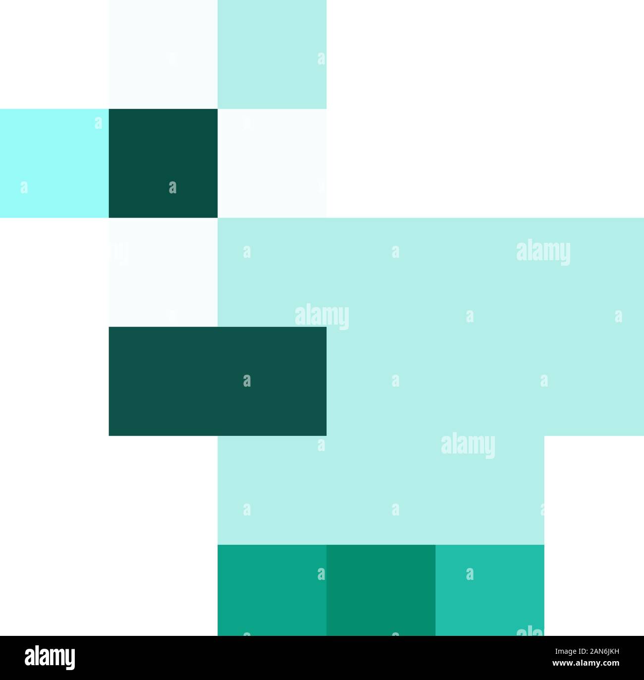 Blue duck on white background illustration Stock Vector Image & Art - Alamy