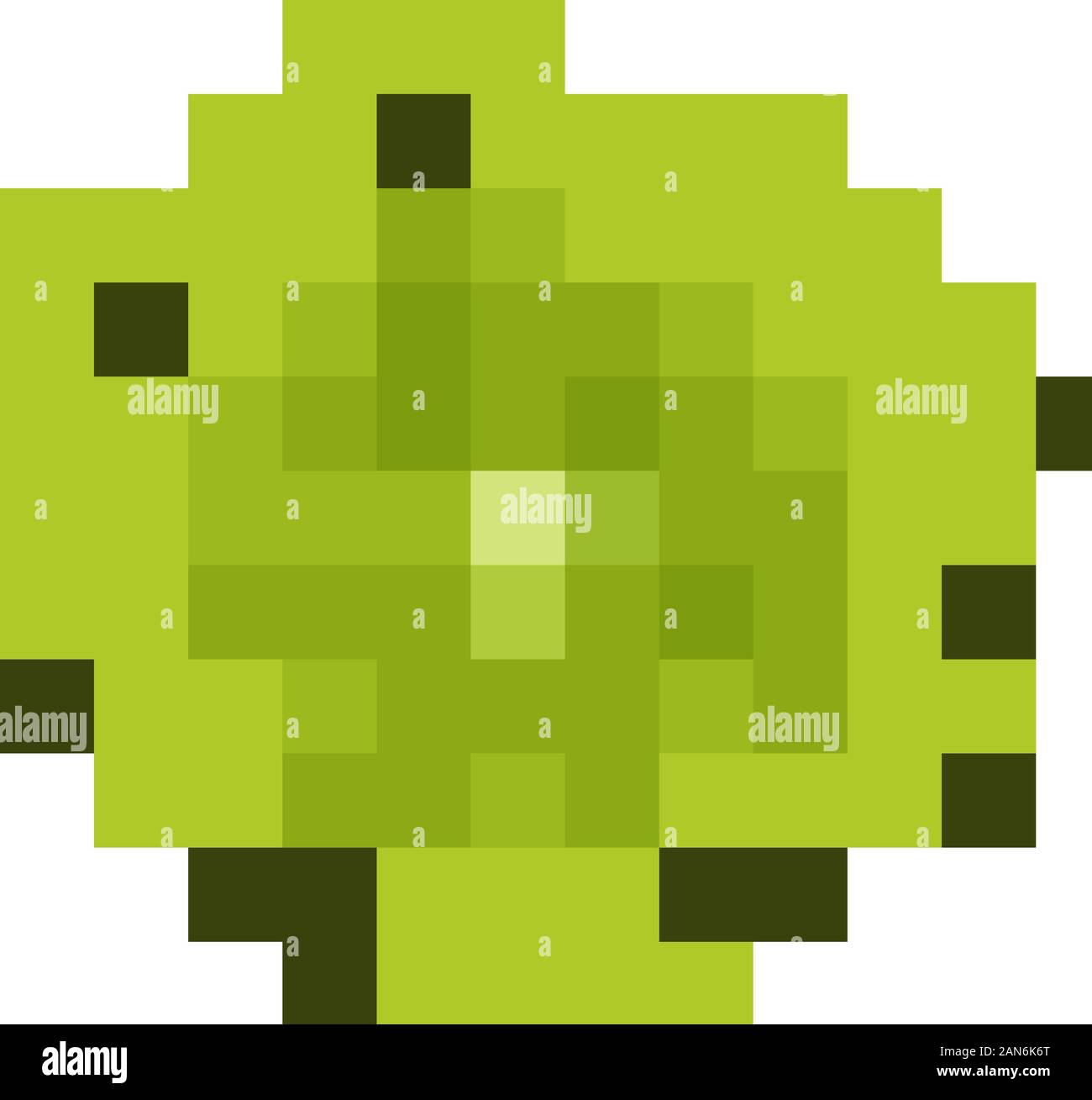 Single flower in green color illustration Stock Vector Image & Art - Alamy