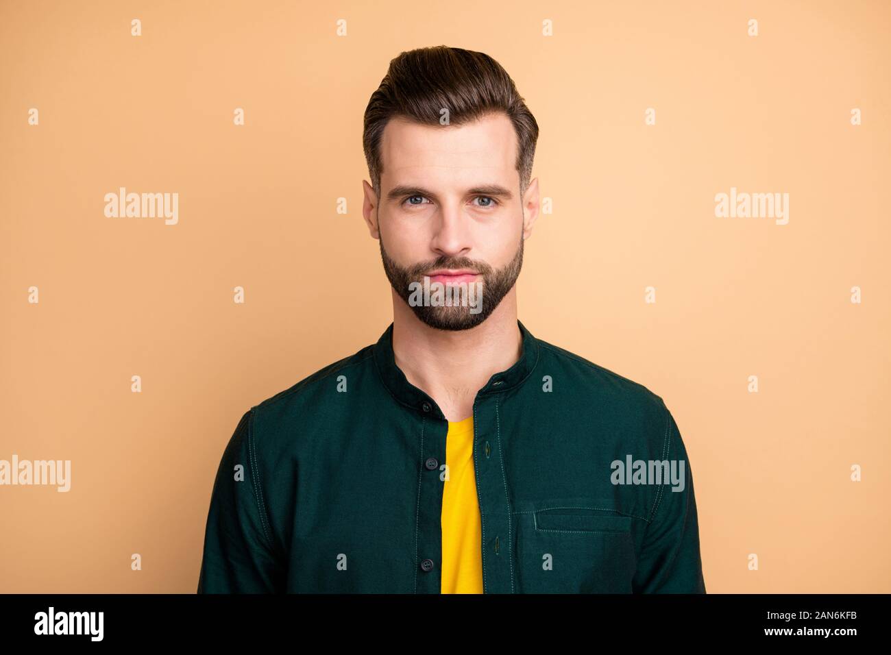Handsome amazing male boss hi-res stock photography and images - Alamy