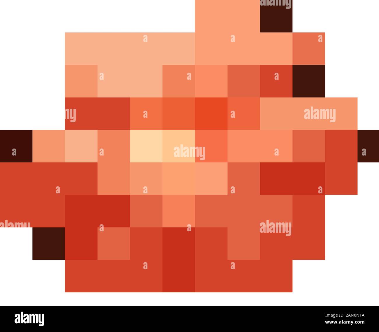 Single flower in red color illustration Stock Vector Image & Art - Alamy