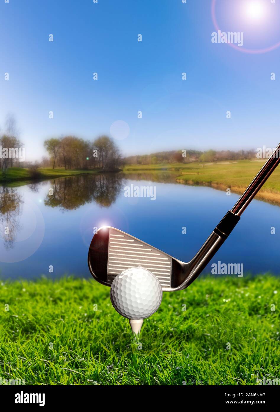 Approach golf course hi-res stock photography and images - Alamy