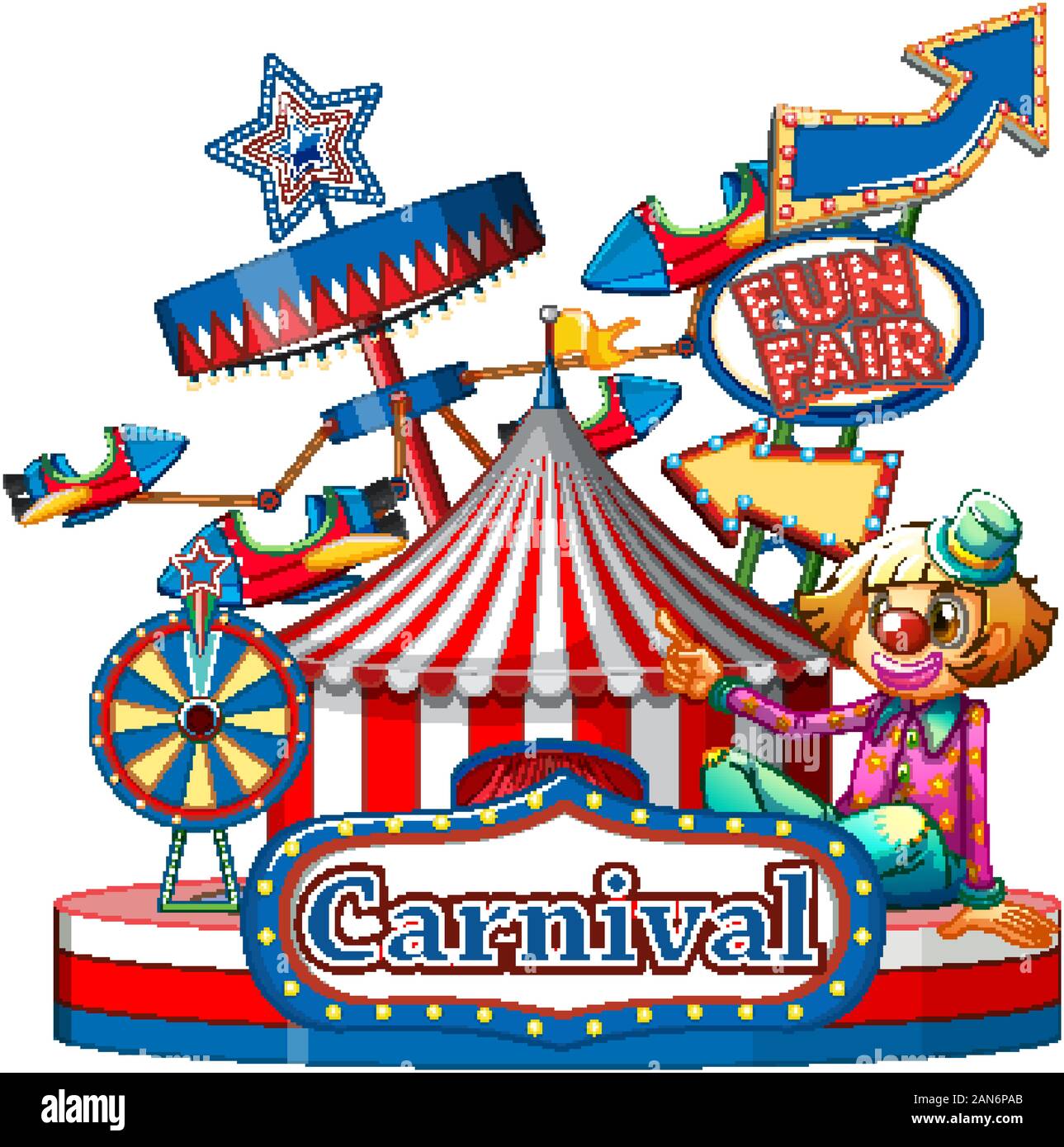 Carnival Signs Template