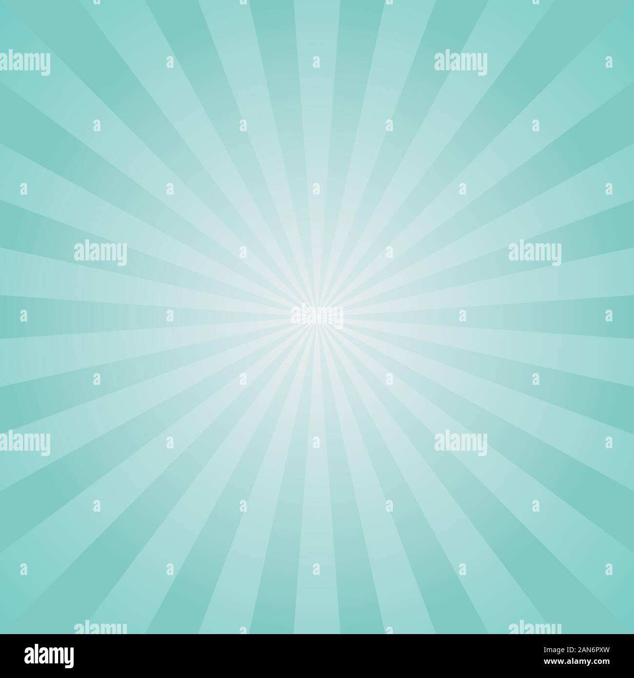 Sunlight retro faded background. Pale blue color burst background ...