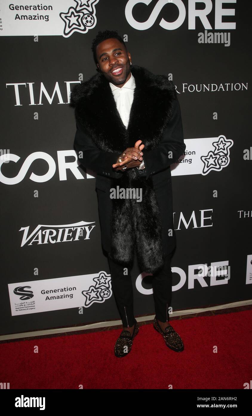 15 January 2020 - Los Angeles, California - Jason Derulo. CORE Gala: A ...