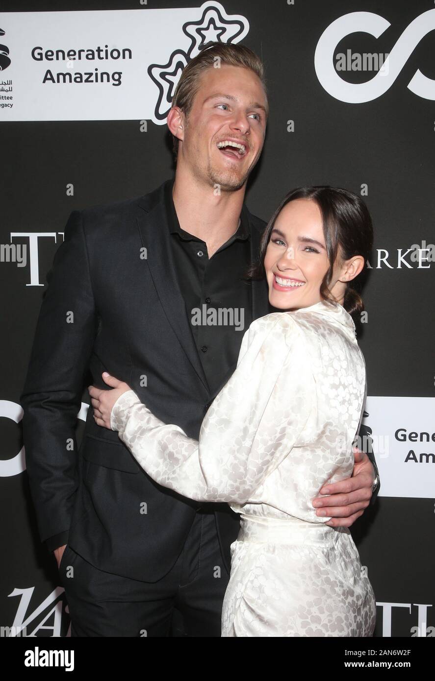 15 January 2020 - Los Angeles, California - Alexander Ludwig, Kristy ...