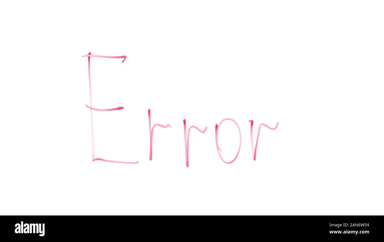 Error matrix Cut Out Stock Images & Pictures - Alamy