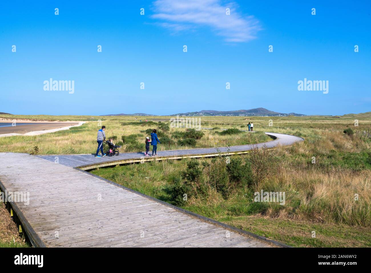 Donegal Boardwalk resort at Tramore Beach Downings donegal Ireland ...