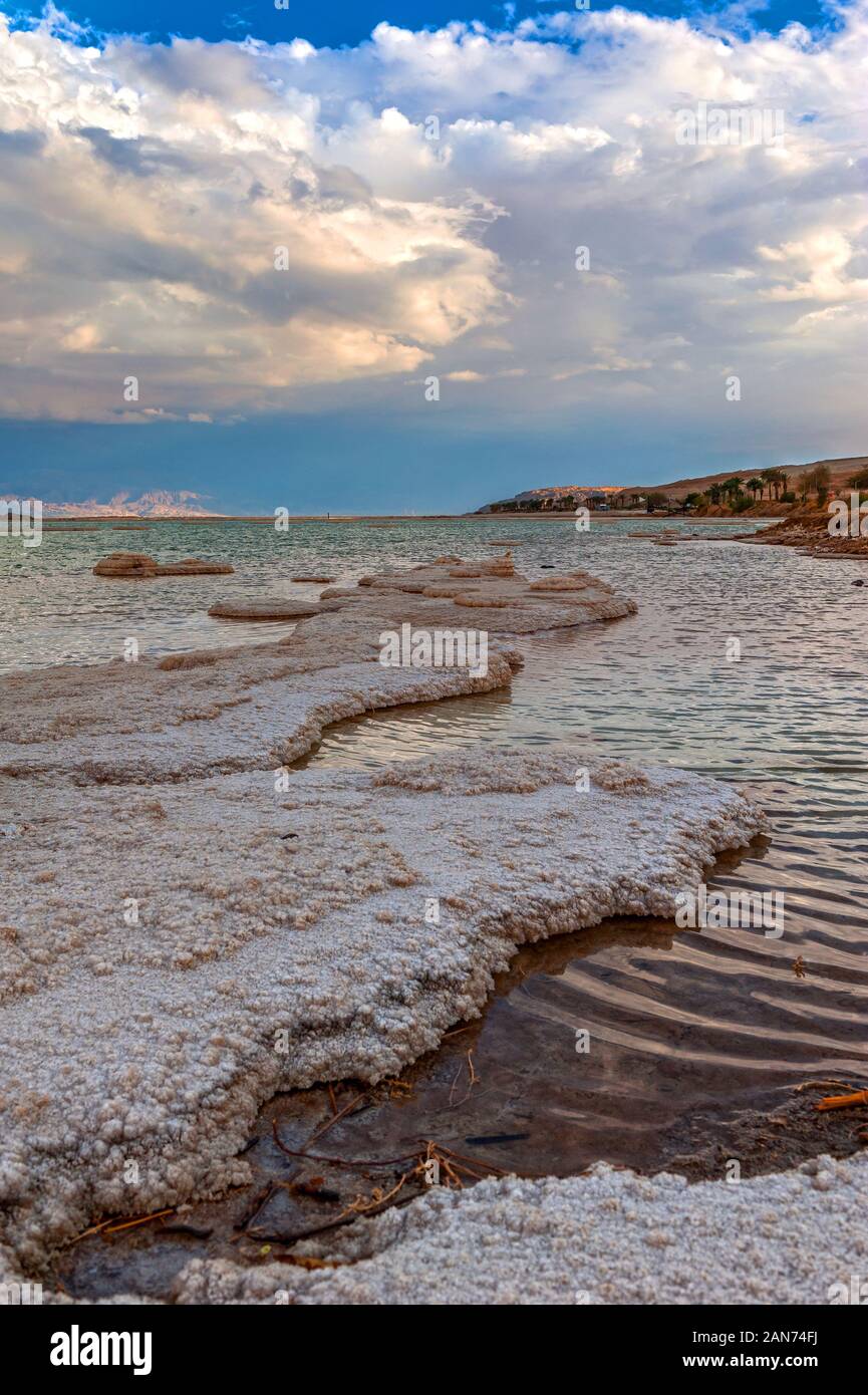 Scenic view at the Dead Sea, Israel Stock Photo - Alamy