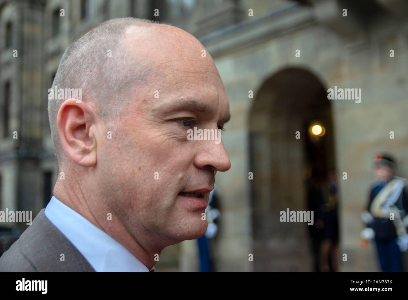 Gert Jan Segers At The Kings Reception Amsterdam The Netherlands 2020 ...