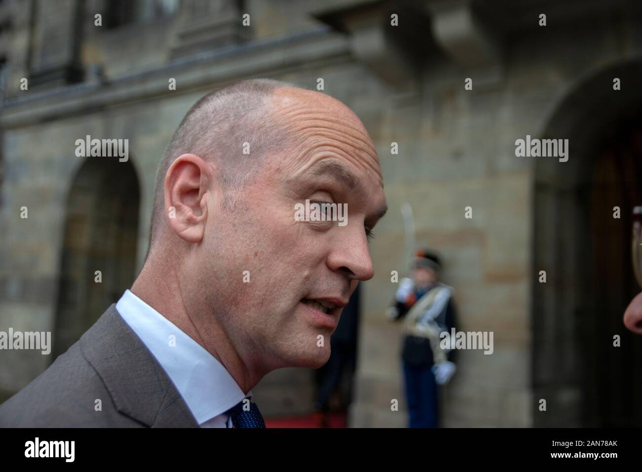 Gert Jan Segers At The Kings Reception Amsterdam The Netherlands 2020 ...