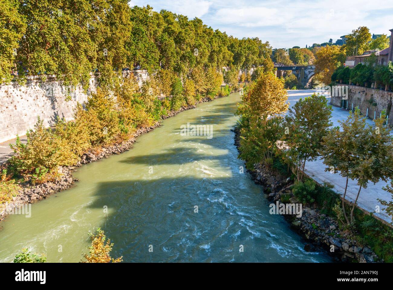 Rome tiberina aerial hi-res stock photography and images - Alamy