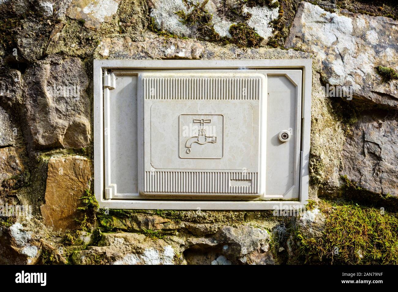Drinkable water supply sign Stock Photo - Alamy