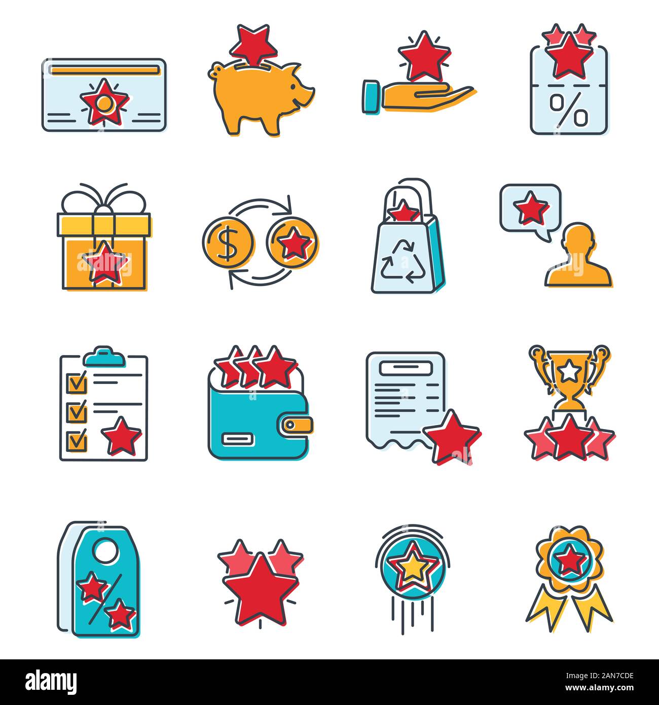 Shop client icon outline Cut Out Stock Images & Pictures - Alamy