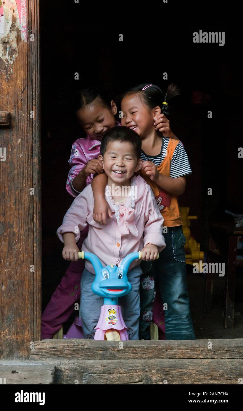 Children laughing, playing Stock Photo - Alamy