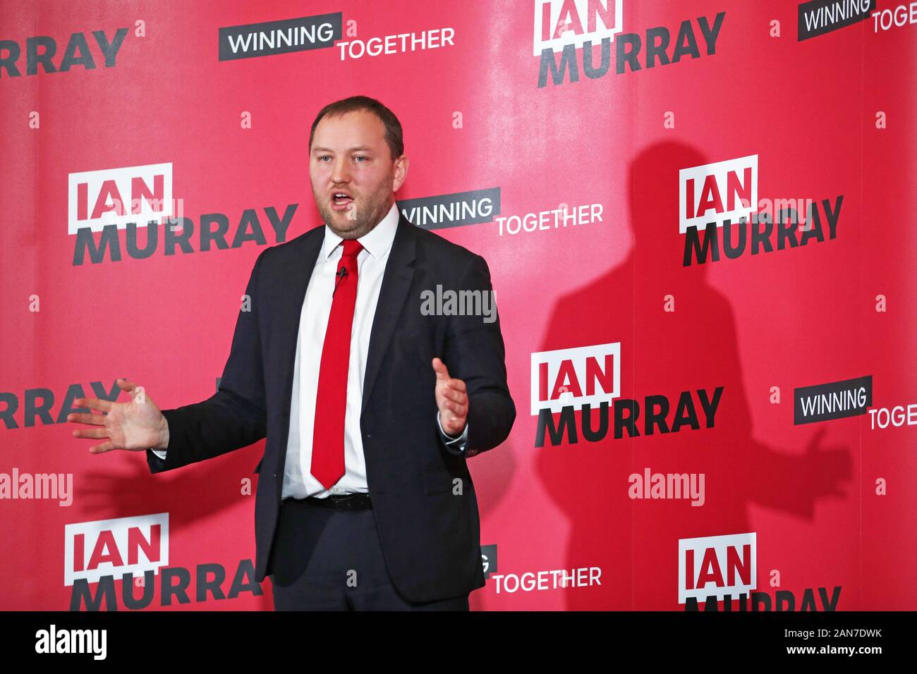 Ian Murray launches his campaign for Labour deputy leader at the Wester ...