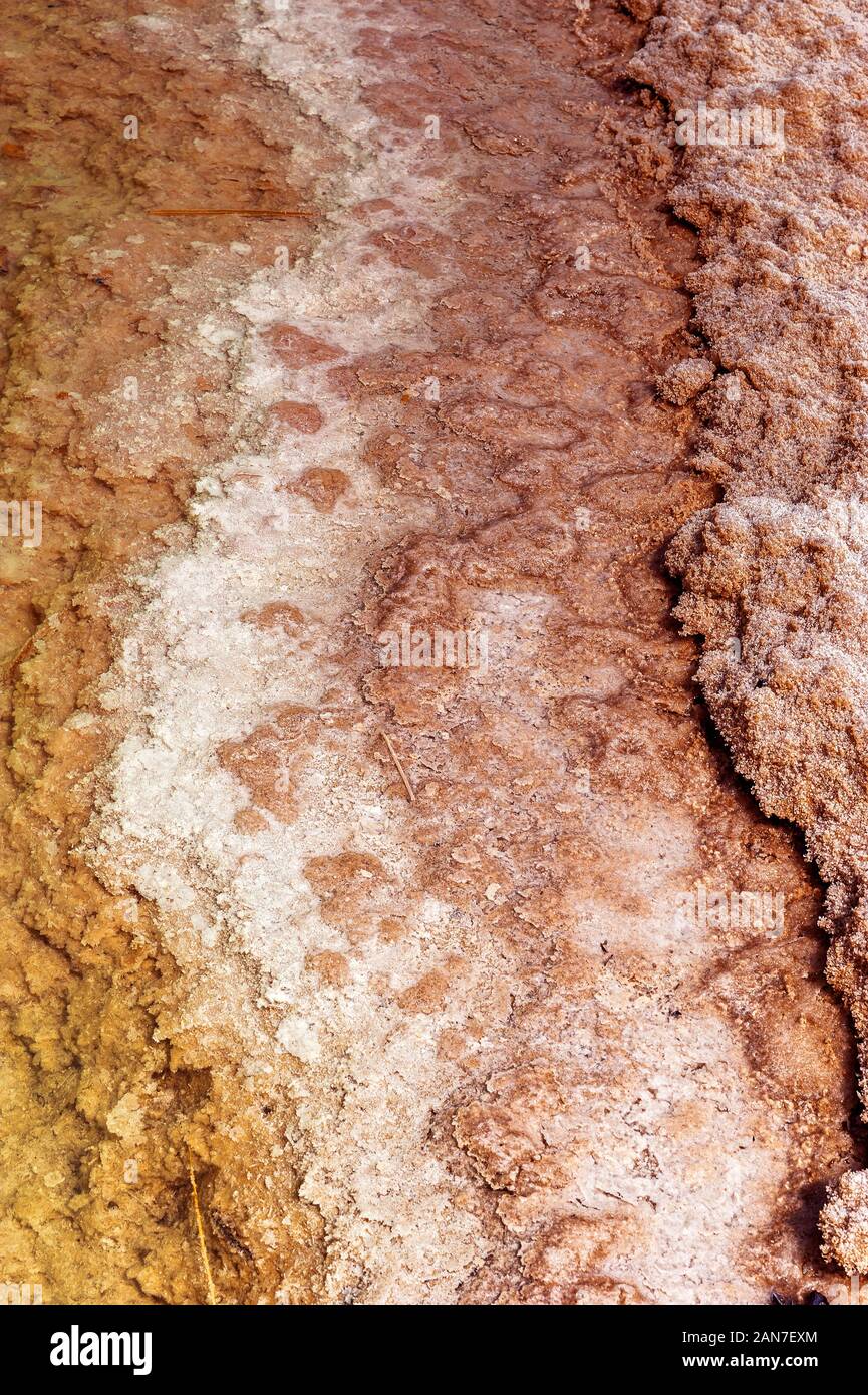 Salt crystals of the Dead Sea, Israel Stock Photo - Alamy
