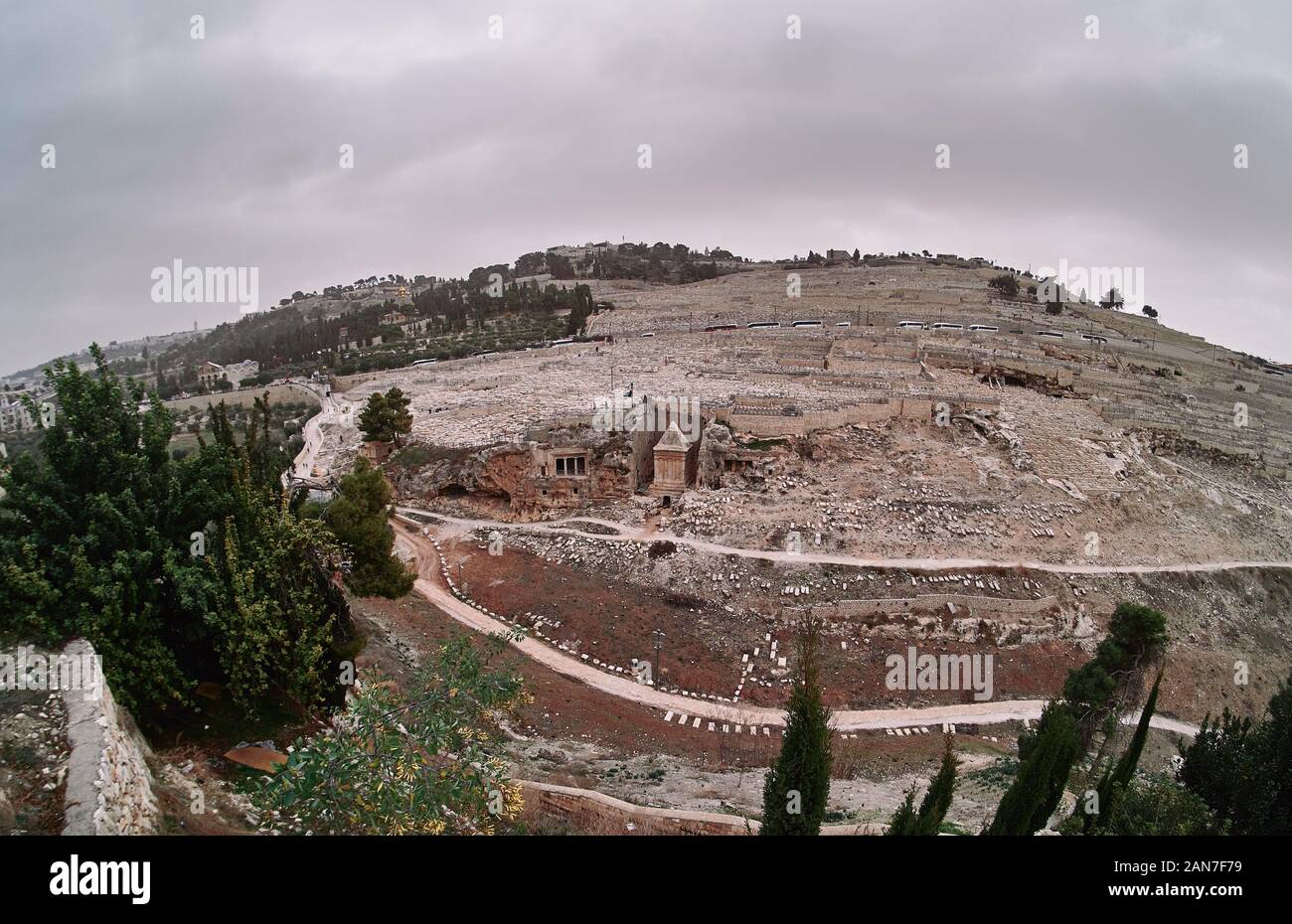 Tomb of Absalom (son of King David of Israel) and ancient jewish 3000 ...