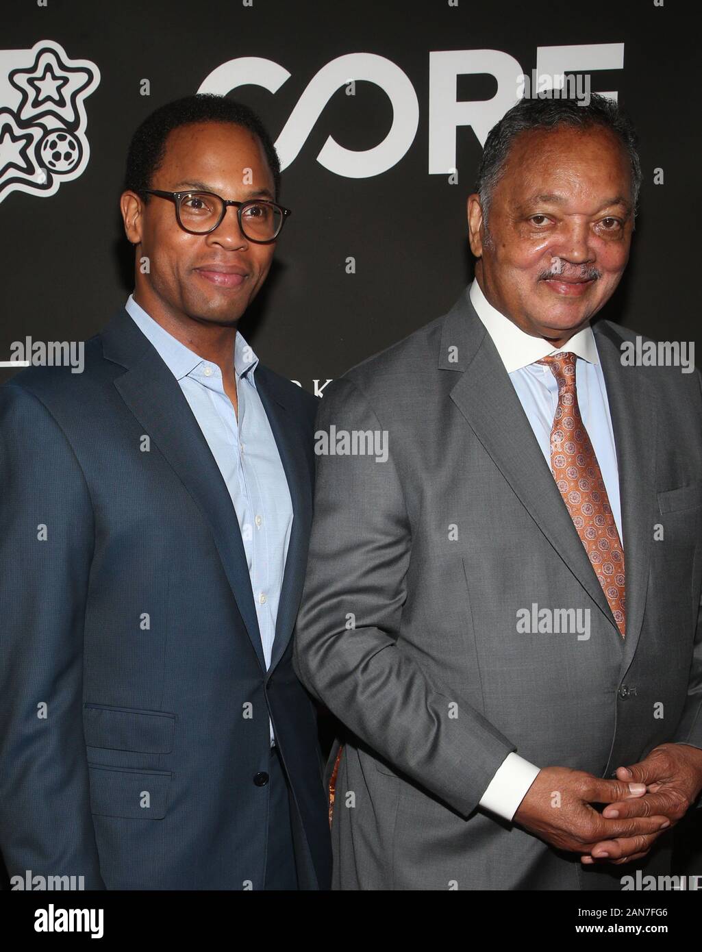 15 January 2020 - Los Angeles, California - Reverend Jesse Jackson, son ...