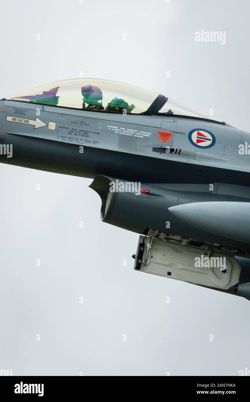 Fairford, Gloucestershire, UK - July 20th, 2019: Lockheed Martin ...