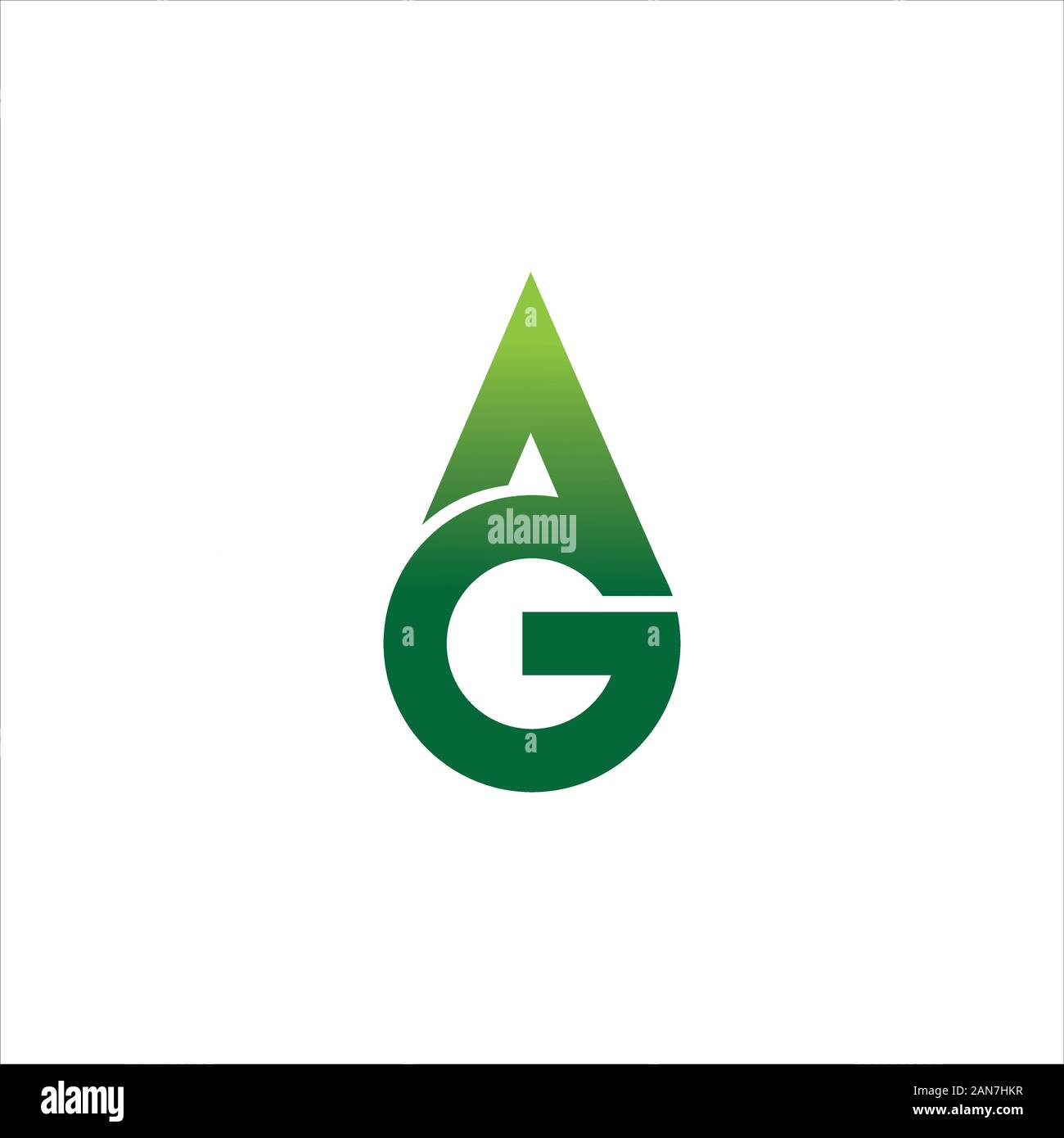 initial letter gaor ag logo vector design Stock Vector Image & Art - Alamy