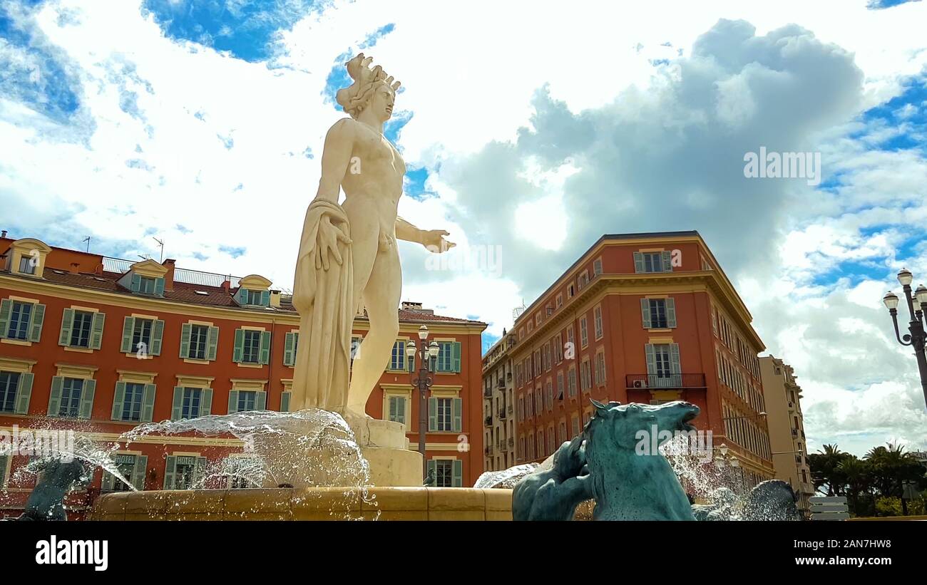 Apollo statue sun fountain on hi-res stock photography and images - Alamy