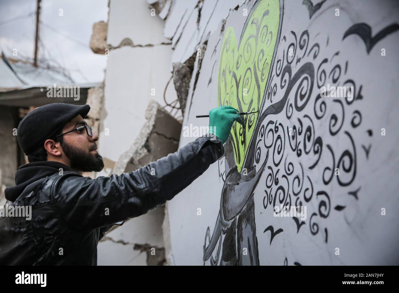 Graffiti in syria hi-res stock photography and images - Alamy