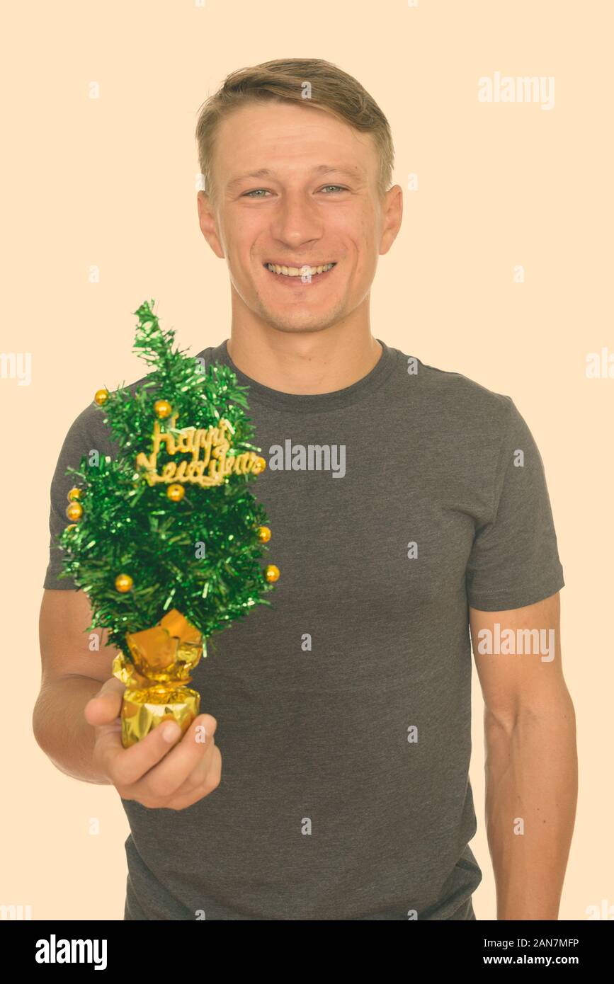 Happy man tree hi-res stock photography and images - Alamy