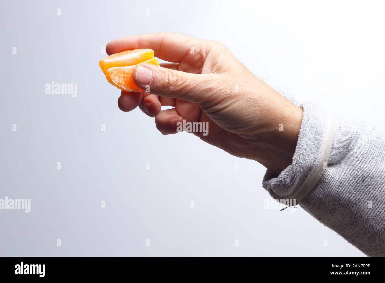 Tangerine is a fruit of the citrus family, it is sweet and has a slight ...