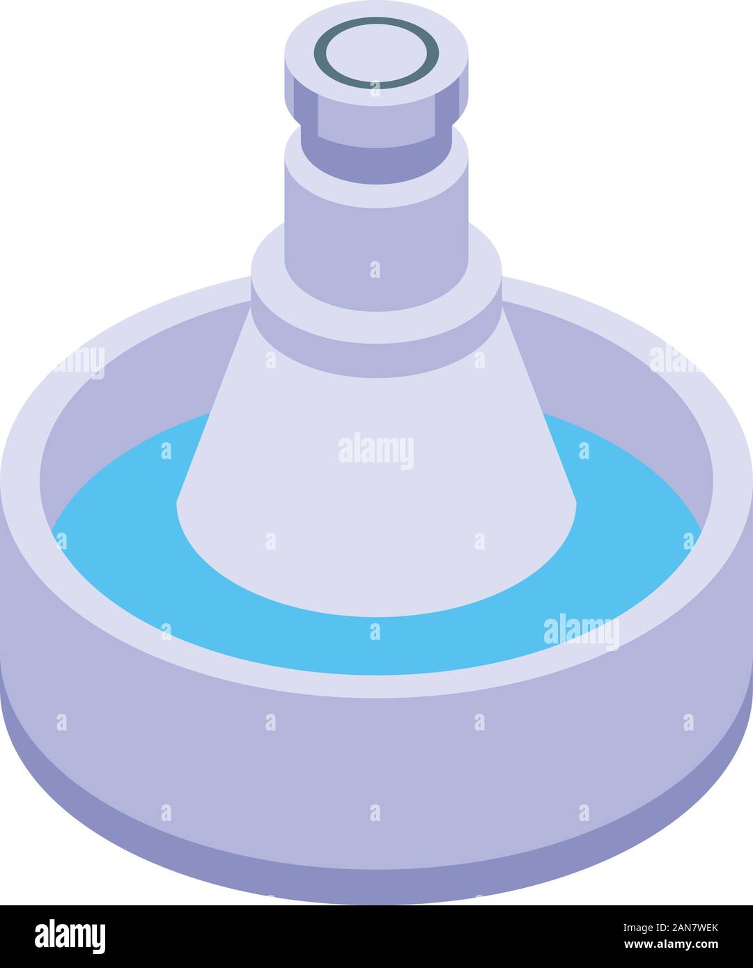 Public drinking fountain icon, isometric style Stock Vector Image & Art ...